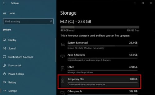 5 Ways to Delete Temporary Files in Windows 10 in 2021 | Beebom