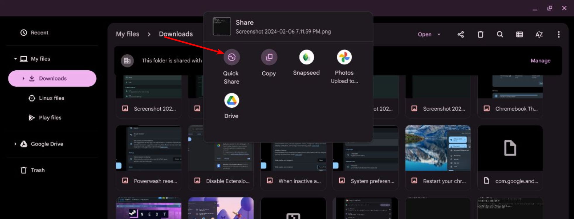 How to Enable Quick Share in Chromebook | Beebom