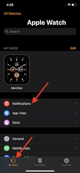 How to Manage Notification Grouping on Apple Watch | Beebom