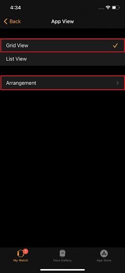 How to Customize Apple Watch App View | Beebom