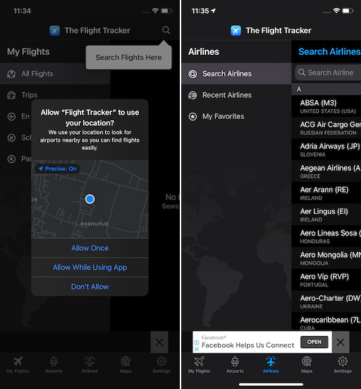 10 Best Flight Tracking Apps for iPhone and Android in 2021 | Beebom