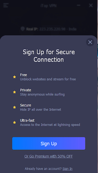iTop VPN for Windows: Get Unlimited Bandwidth with Military Grade ...