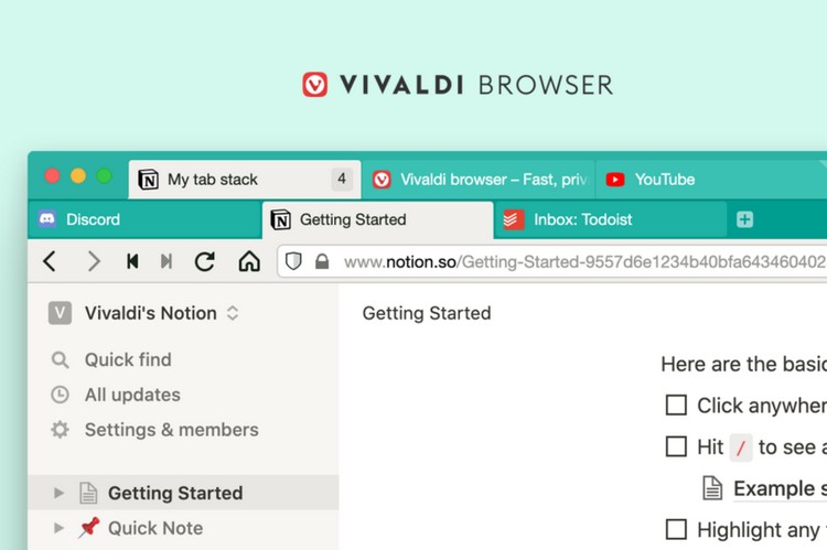 Vivaldi Brings Two-Level Tab-Management with New Update | Beebom