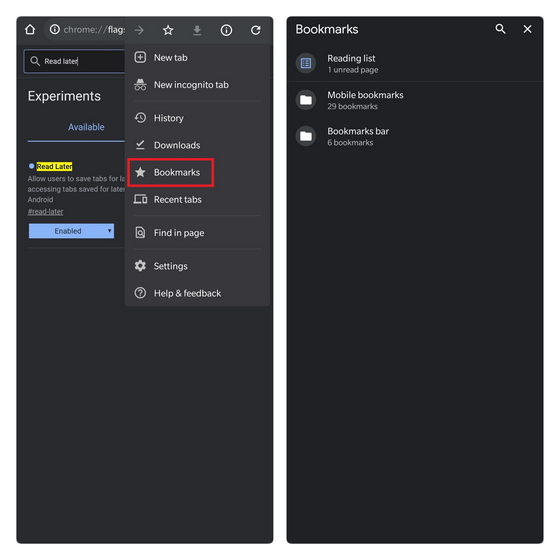 How to Use Read Later Feature in Google Chrome | Beebom