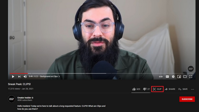 How to Use Clips on YouTube to Create Short Video Clips | Beebom