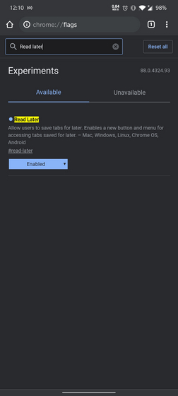 How to Use Read Later Feature in Google Chrome | Beebom