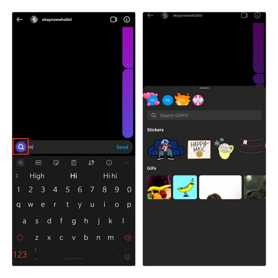 How to Add Animated Message Effects on Instagram DMs | Beebom