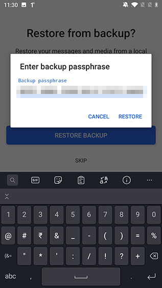 How to Back Up and Restore Signal Chats on Android | Beebom