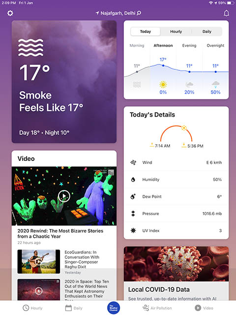 7 Best Weather Apps for iPad to Use in 2021 [Free and Paid] | Beebom