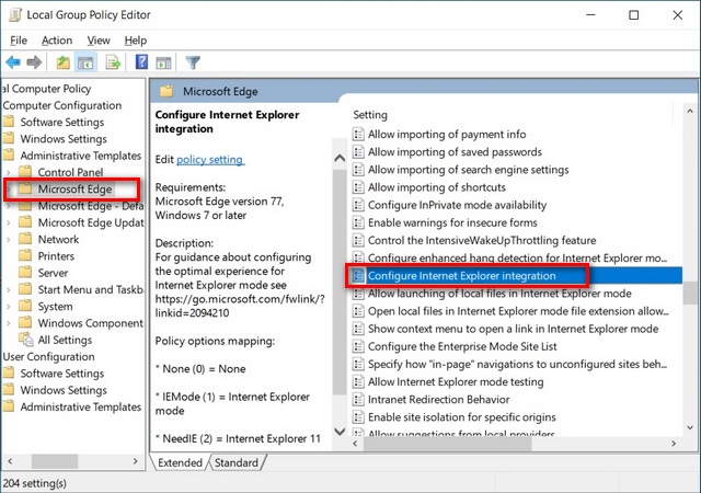 How to Enable IE Mode in Microsoft Edge Chromium | Beebom