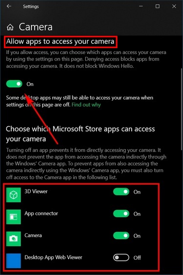 How to Enable or Disable Camera, Microphone in Windows 10 | Beebom