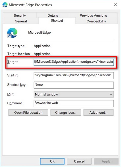 How to Always Open Chrome, Firefox, Edge in Incognito Mode | Beebom