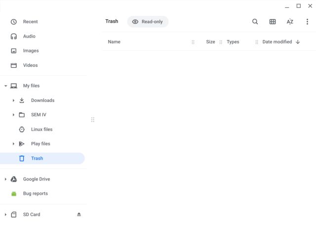 How to Enable Trash (Recycle Bin) on Chrome OS | Beebom