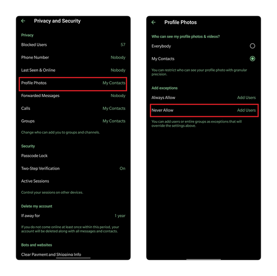 How to Hide Profile Picture on WhatsApp and Telegram | Beebom