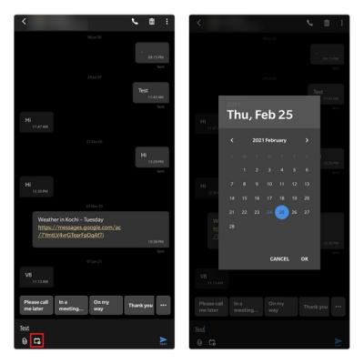 How to Schedule Text Messages on Android in 2022 | Beebom