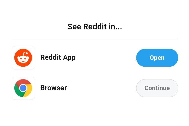 How to Disable ‘Open in App’ Popup on Reddit | Beebom
