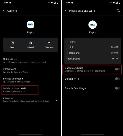 How to Prevent Android Apps From Using Data in The Background | Beebom