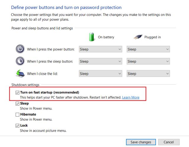 How to Enable Fast Startup on Windows 10 [Guide] | Beebom