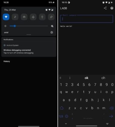 How to Run ADB Commands on Android Without a Computer | Beebom
