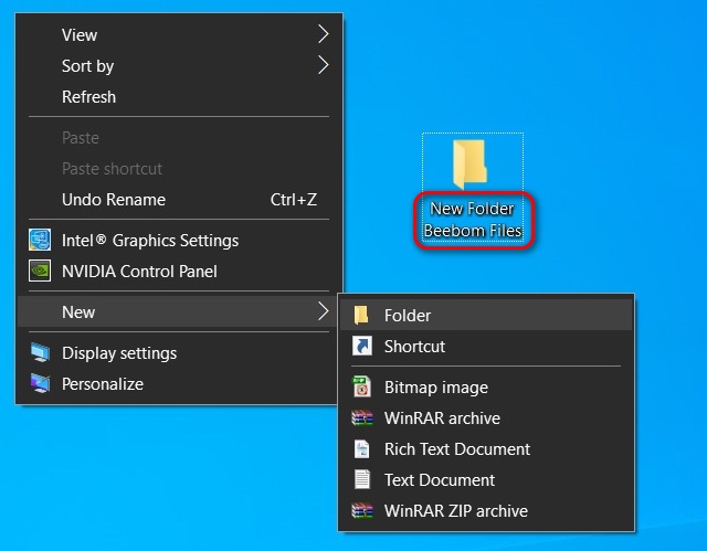 How to Change Default New Folder Name in Windows 10 | Beebom