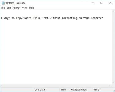 6 Ways to Copy/Paste Plain Text Without Formatting in 2021 | Beebom