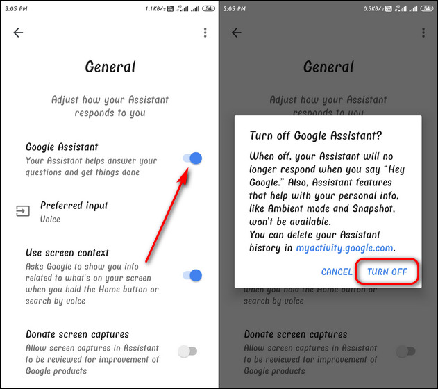 How to Turn Off Google Assistant on Android and Chromebook | Beebom