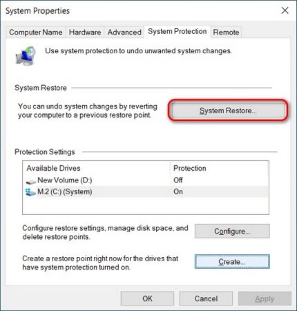 Comment Créer Un Point De Restauration Système Sur Windows 10 (Guide ...
