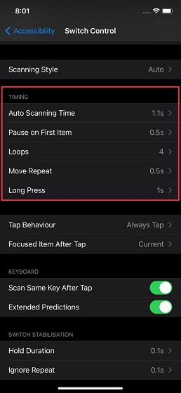 What is Switch Control and How to Use It on iPhone and iPad | Beebom