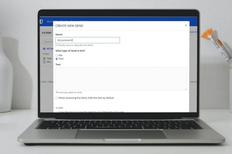 How to Send Encrypted Text and Files Using Bitwarden | Beebom