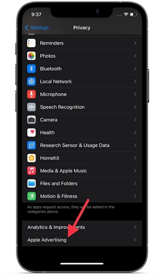 How to Block Apple Ad Tracking on iPhone and iPad | Beebom