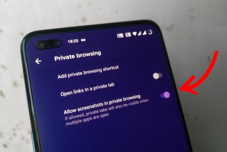 How to Take Screenshot in Firefox Private Mode on Android | Beebom