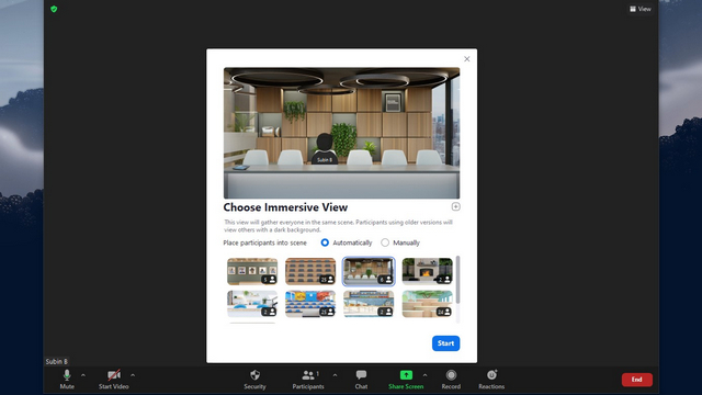 How to Use Zoom's Immersive View (Guide) in 2021 (Guide) | Beebom