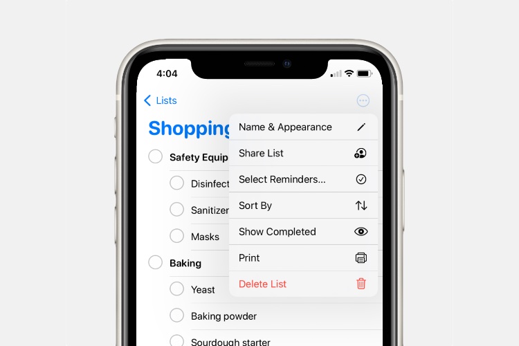 How to Print Reminders List on iPhone (Guide) | Beebom