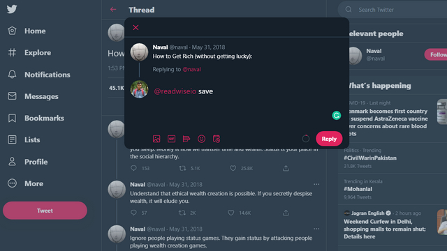 5 Best Ways to Save Twitter Threads in 2022 (Guide) | Beebom