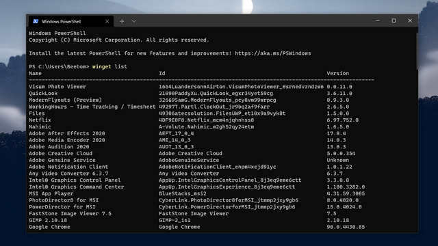 How to Uninstall Apps Using Windows Package Manager | Beebom