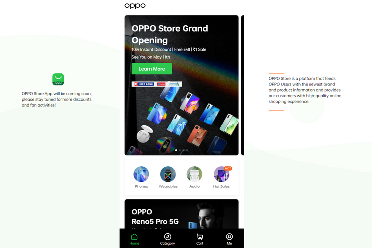 Oppo Launches Online Store in India with Introductory Offers, Flash Sales