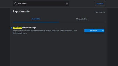 How to Use Math Solver on Microsoft Edge | Beebom