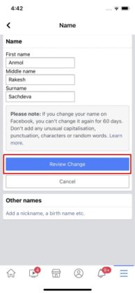 How to Change Your Name on Facebook (2021) | Beebom