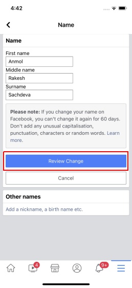 How to Change Your Name on Facebook (2022) | Beebom