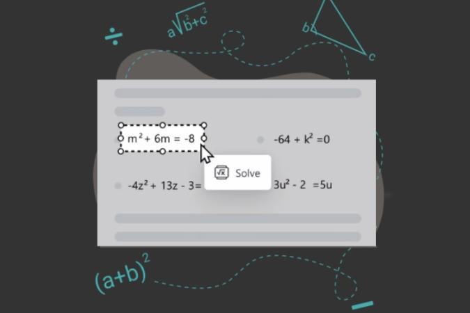 How to Use Math Solver on Microsoft Edge | Beebom