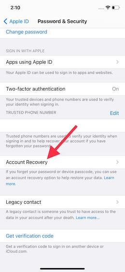 How to Recover iCloud Account Using iCloud Account Recovery | Beebom