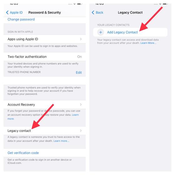 What is Apple Digital Legacy and How to Add a Legacy Contact | Beebom
