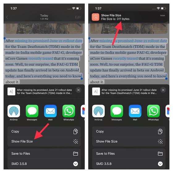 What Is Live Text in iOS 15 and How to Use It [Guide] | Beebom