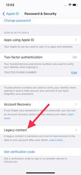 What is Apple Digital Legacy and How to Add a Legacy Contact | Beebom
