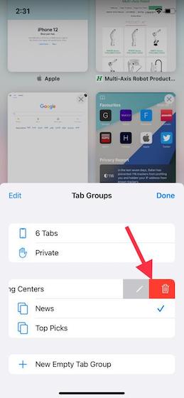 How to Use Tab Groups in Safari on iOS 15, iPadOS 15 | Beebom