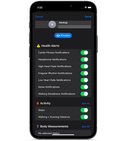 How to Set up Health Sharing in iOS 15 on iPhone (2021) | Beebom