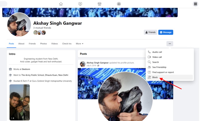 How to Block or Unblock Someone on Facebook (2022) | Beebom