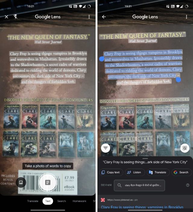 Apple Live Text vs Google Lens: Detailed Comparison | Beebom