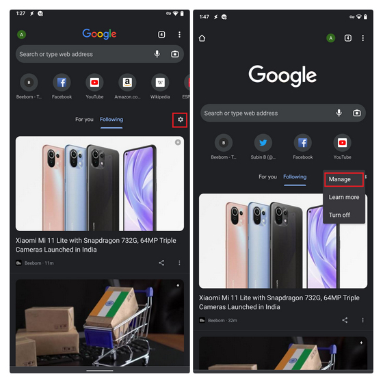 How to Follow Websites in Google Chrome (2021) | Beebom