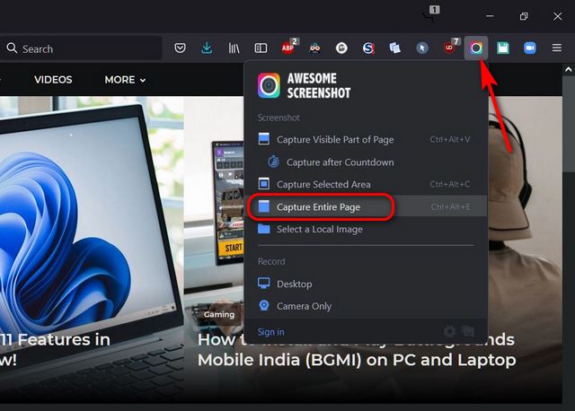 How to Take Screenshots on Windows 11 [8 Methods Explained] | Beebom